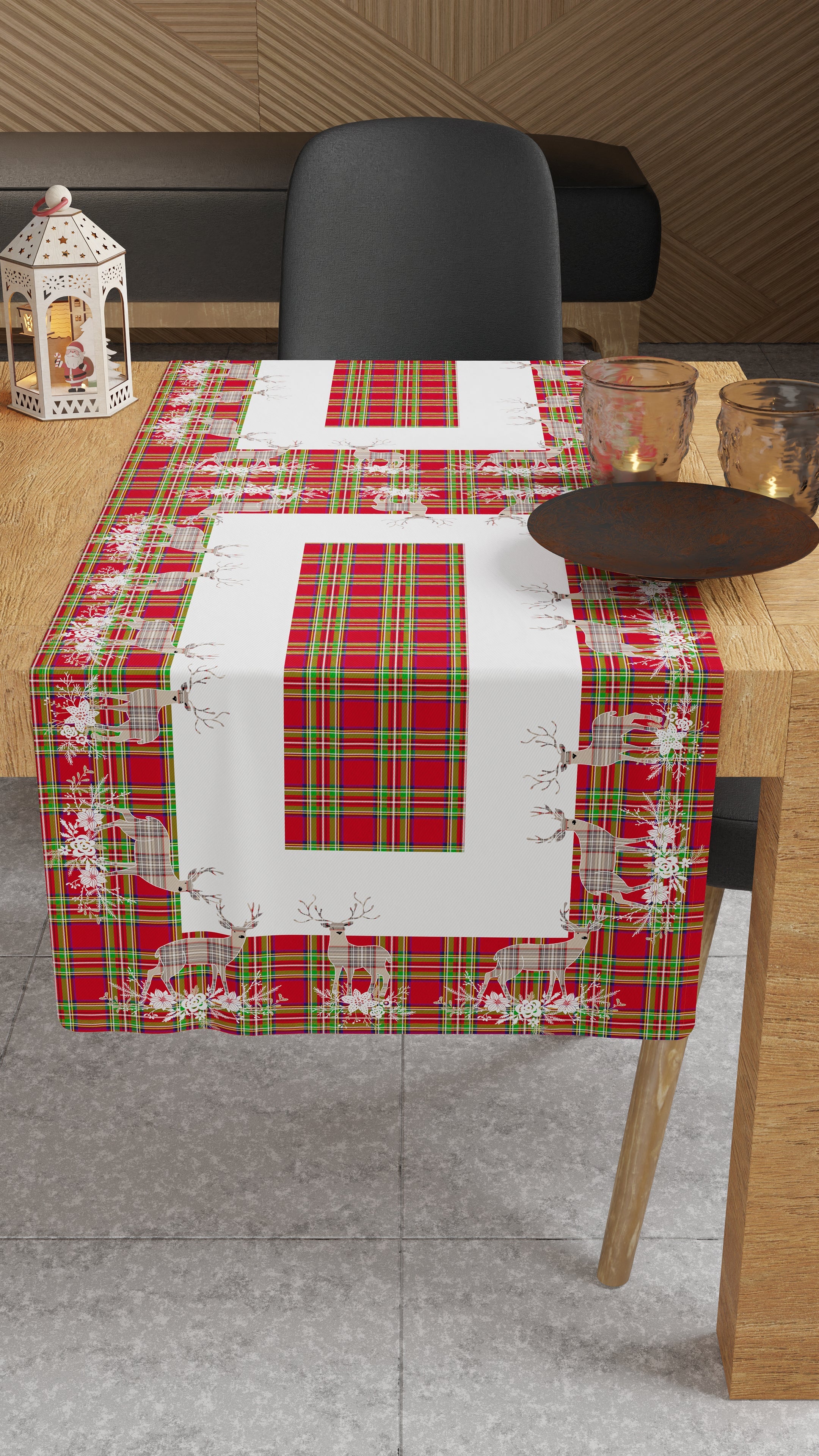 Runner Tavola, Tovaglia Runner, Runner Cucina Renna beige | IMPERIUM ...